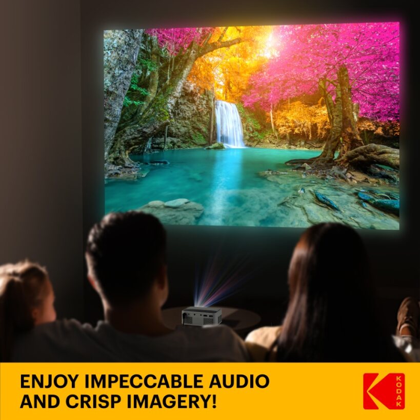 KODAK FLIK X1 Mini Pico Projector – Kodak Photo Plus