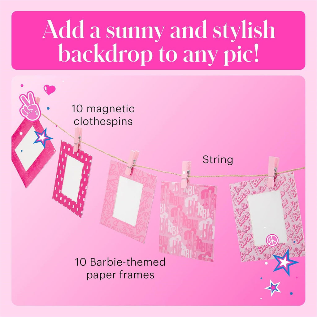 Kodak x Barbie Printomatic Instant Print Camera (Signature Style) Gift ...