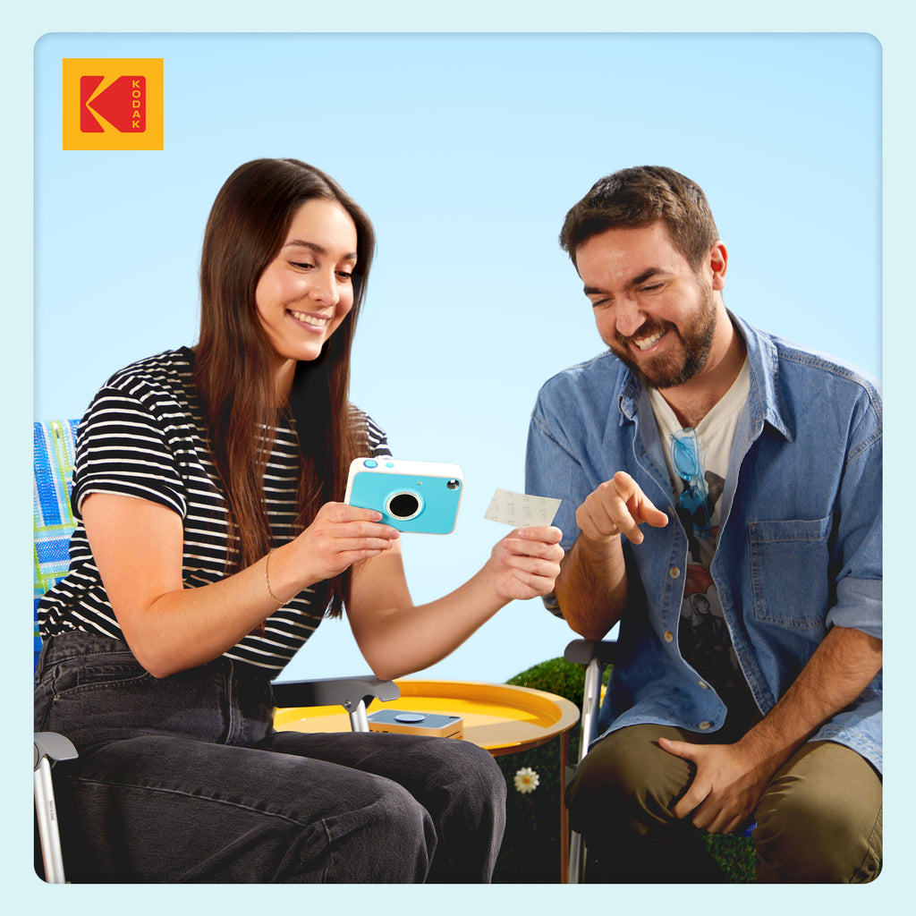 Kodak Printomatic+ Digital Instant Camera Blue – KODAK Photo Plus