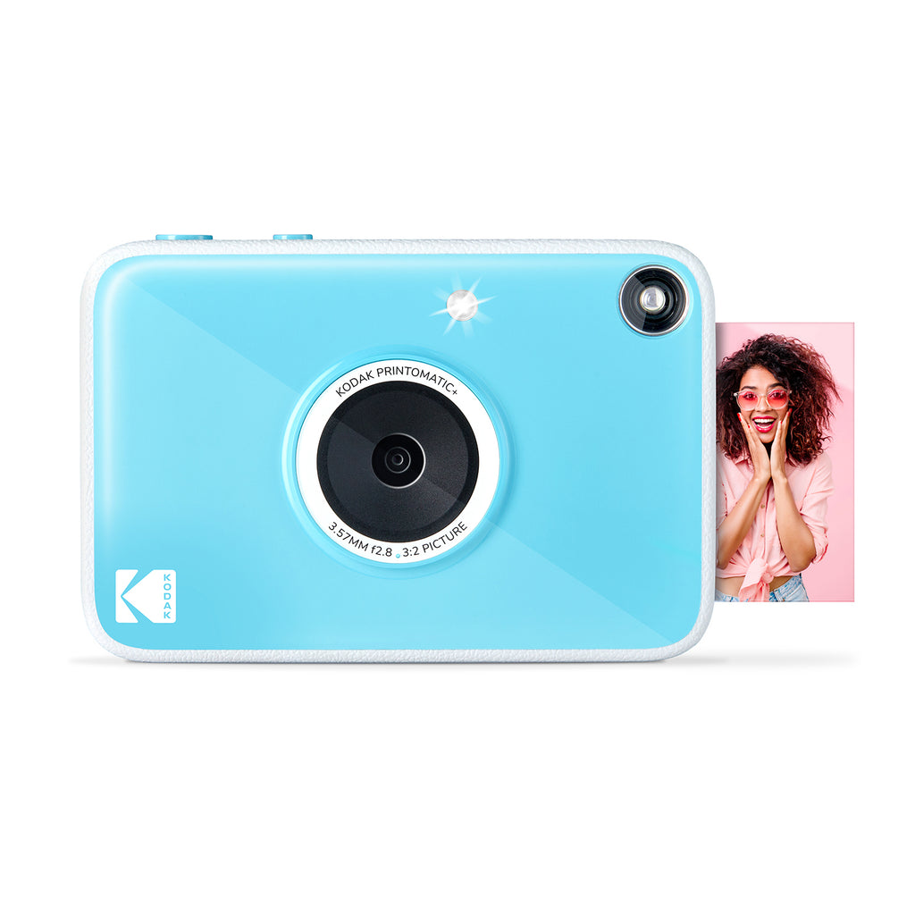 Kodak Printomatic+ Digital Instant Camera Blue – KODAK Photo Plus