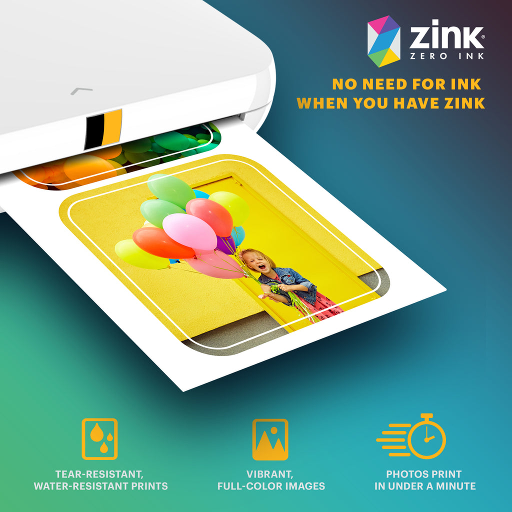 KODAK 2”x3” Zink Pre-Cut Sticker Photo Paper (30 Pack) – Kodak Photo Plus