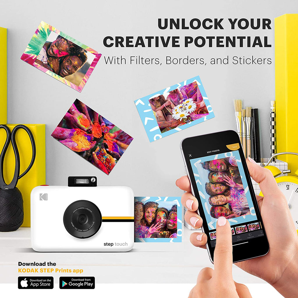 KODAK Step Touch Digital Camera Gift Bundle – Kodak Photo Plus