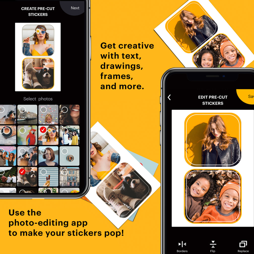 KODAK 2”x3” Zink Pre-Cut Sticker Photo Paper (30 Pack) – Kodak Photo Plus