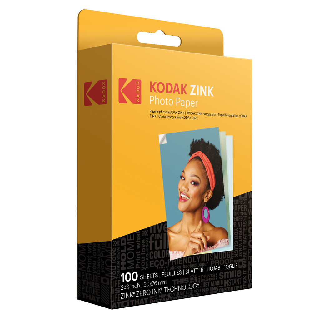 KODAK 2"x3" Zink instant Photo Paper – KODAK Photo Plus